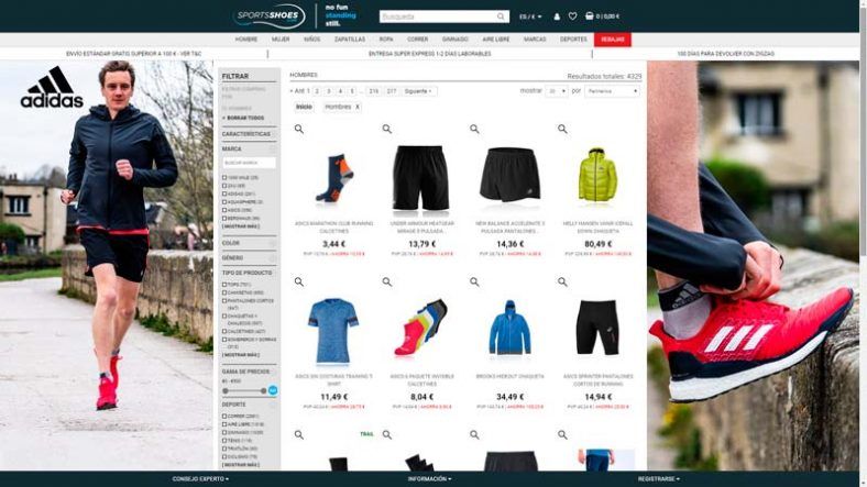 Ropa Deporte Barata | Ropa deportiva Mujer y Hombre | 💥 OUTLET